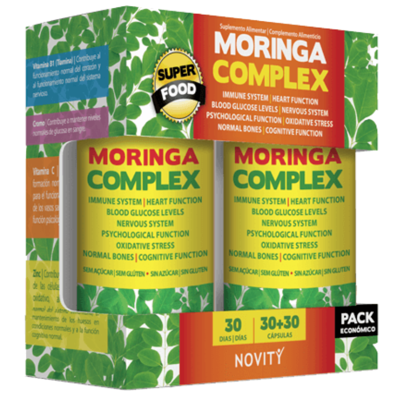 Moringa Complex 30+30 cápsulas - Moringa Oleifera – Vitalnutrix - Supplement Shop - Suplementos ...
